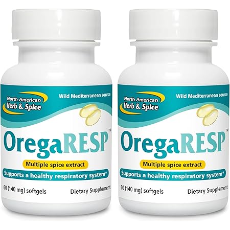 Amazon.com: North American Herb & Spice OregaResp - 90 Veggie Capsules ...