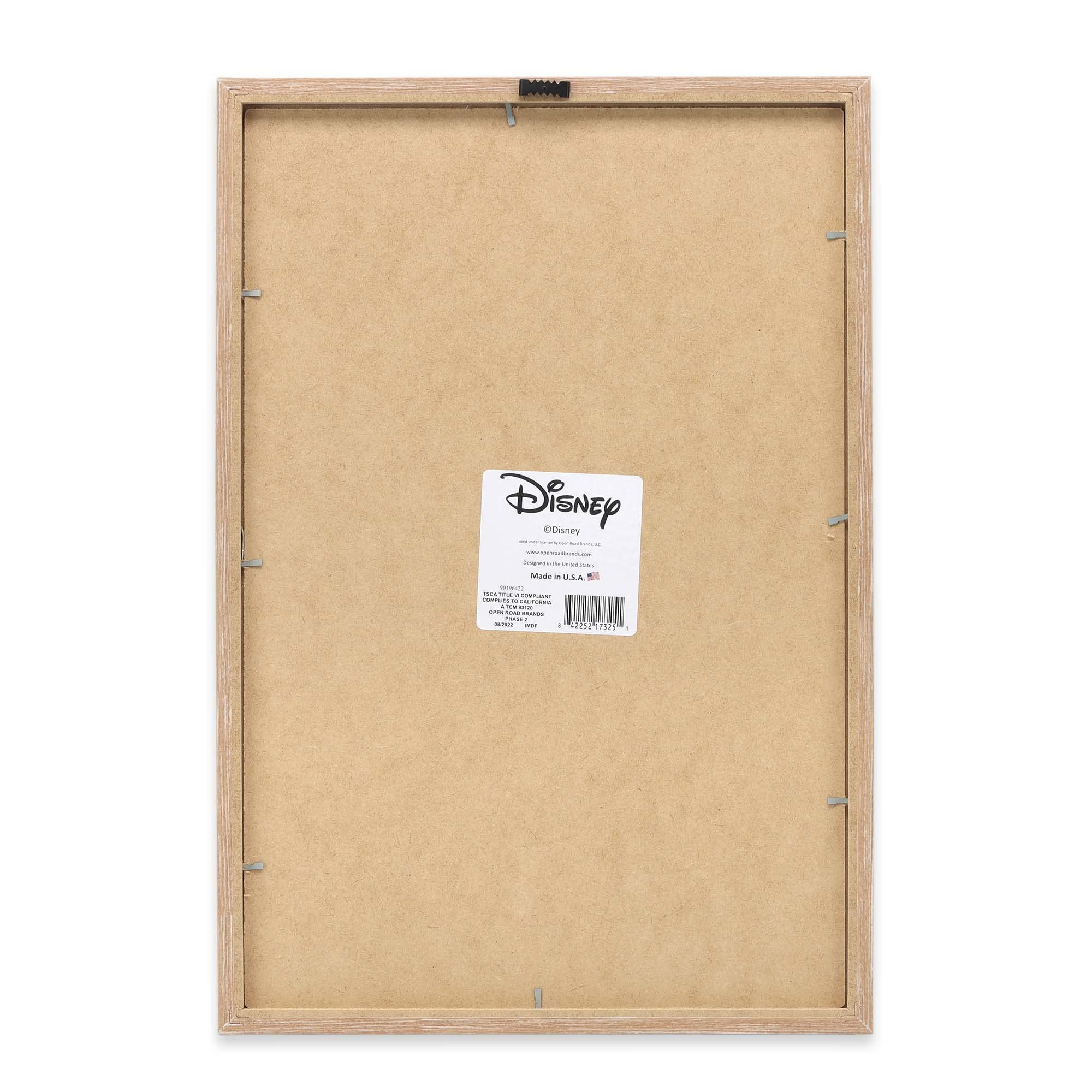 Snapklik.com : Open Road Brands Disney Dumbo Little Peanut Framed Wood ...