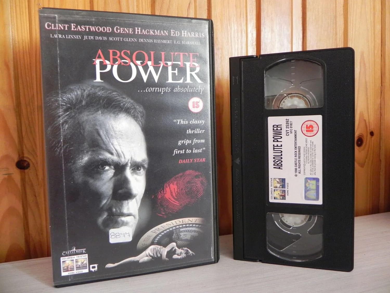 Absolute Power [VHS] : Clint Eastwood, Gene Hackman, Ed Harris, Laura ...