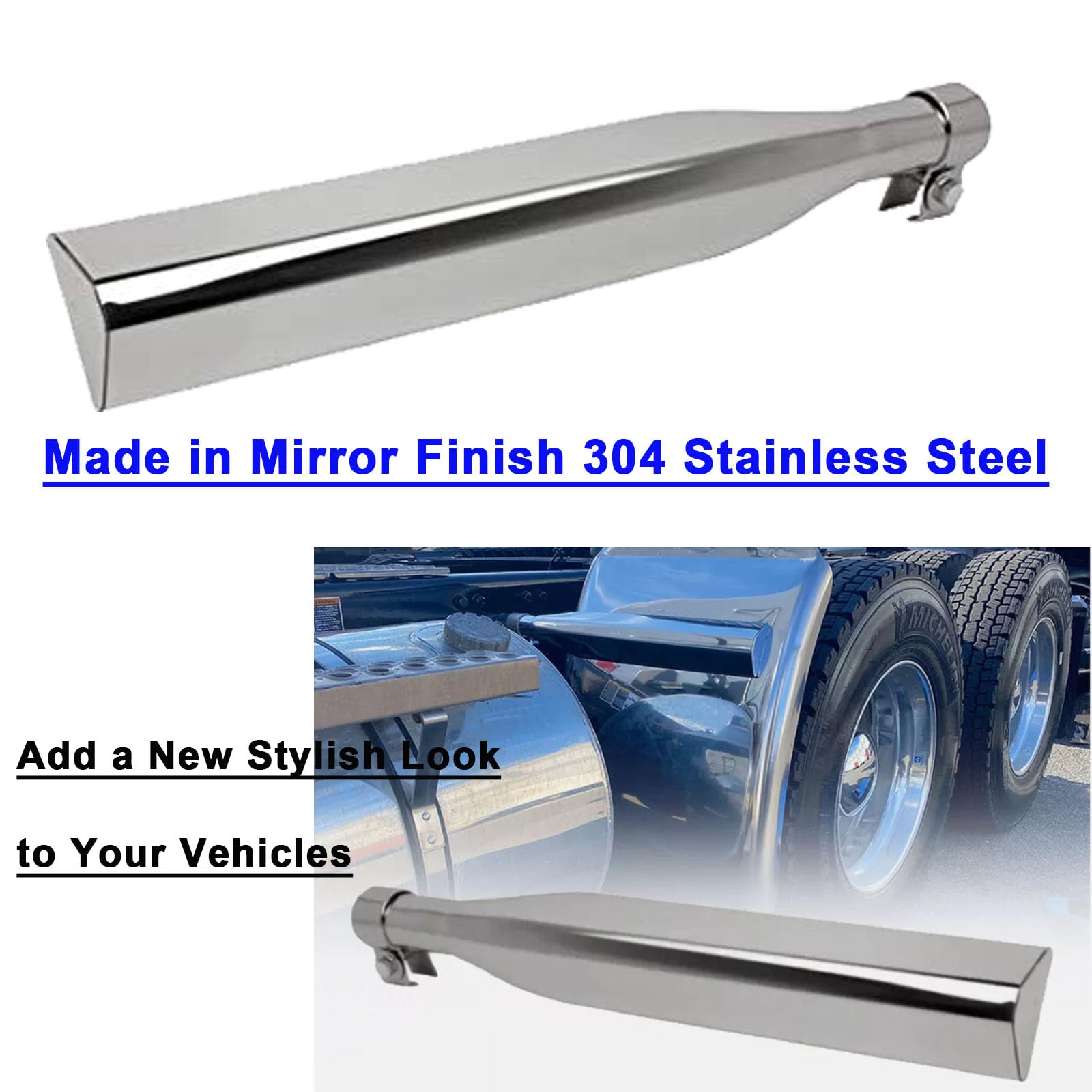 Snapklik.com : BST BSSP Full Tandem Fenders Stainless Steel Mounting ...
