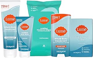 Amazon.com : Lume Skin Care Gift Set for Women, Whole Body Deodorant ...