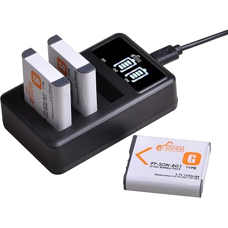 Amazon.com : Sony NP-FG1 Rechargeable Lithium-Ion Battery Pack for ...