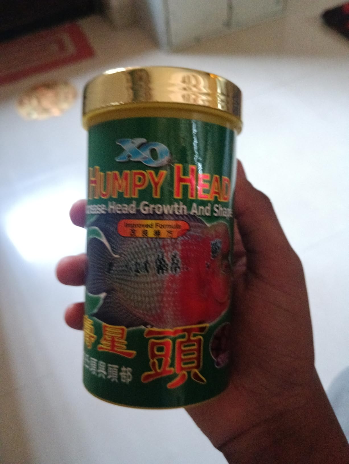 XO Humpy Head (100g) Flower Horn Fish Food Pellets (Original), to ...