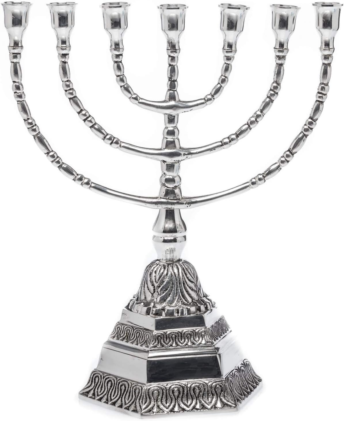 aubaho David candelabro Menorah candelabro candelabros de Estilo ...