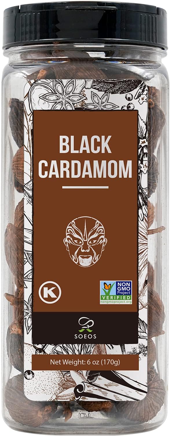 Amazon.com : Black Cardamom Whole Spice By BulkShopMarket (1 LB ...