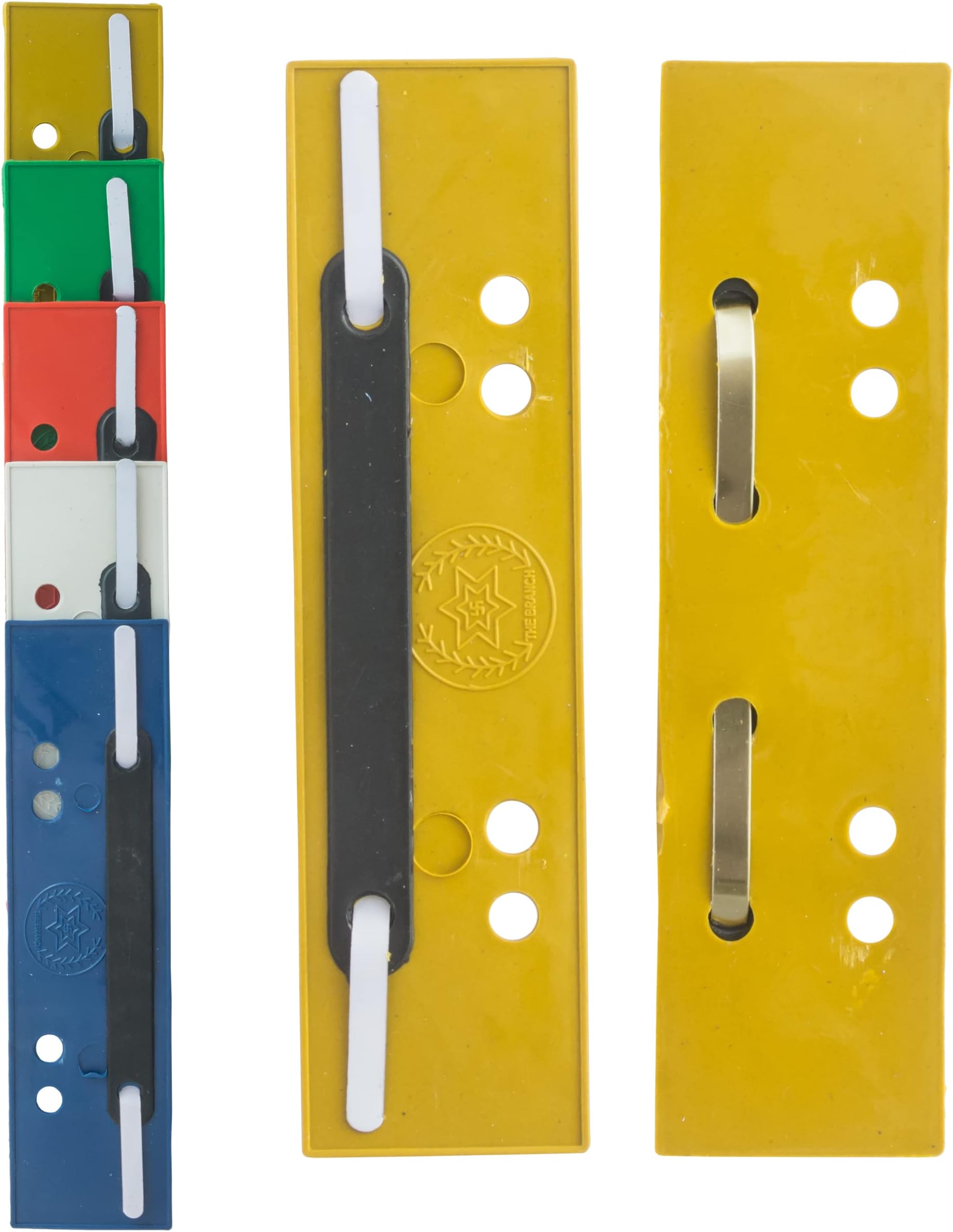 Flying Clouds Multi-Color Plastic Loose Paper Fastener Clips Sorter ...