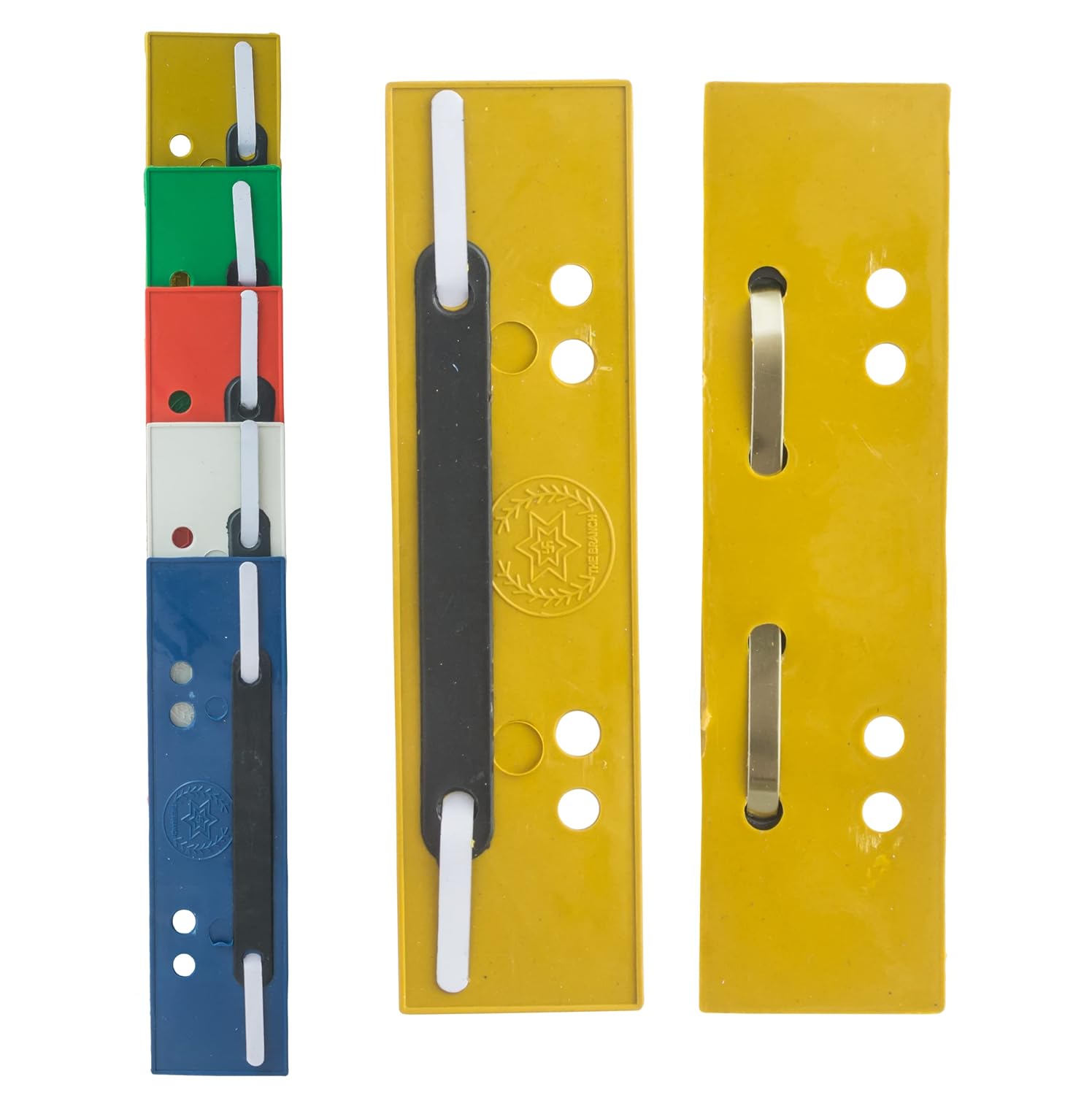 Flying Clouds Multi-Color Plastic Loose Paper Fastener Clips – Durable ...