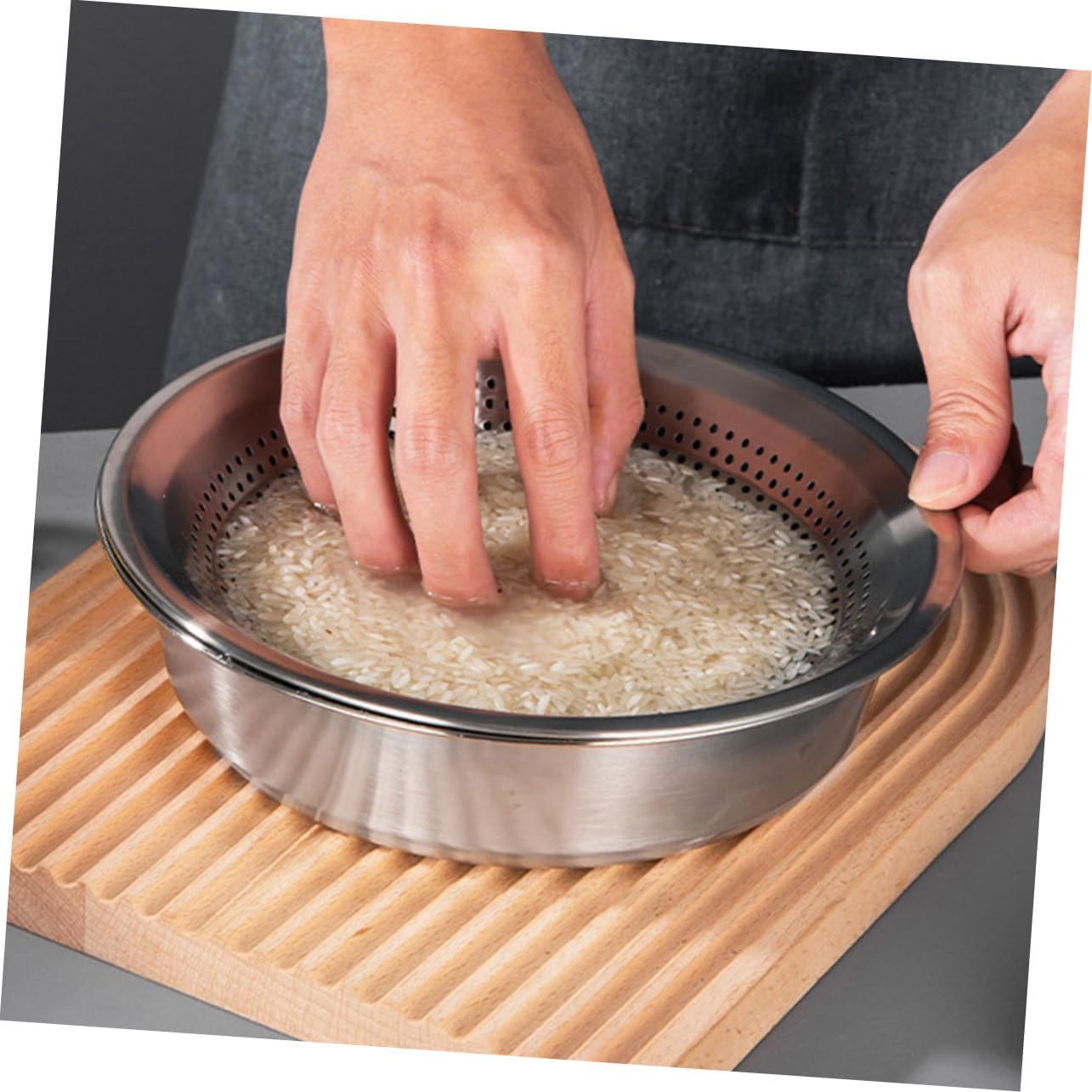 4 Sets Stainless Steel Drain Basin Mesh Filter Sink Mesh Strainer ...
