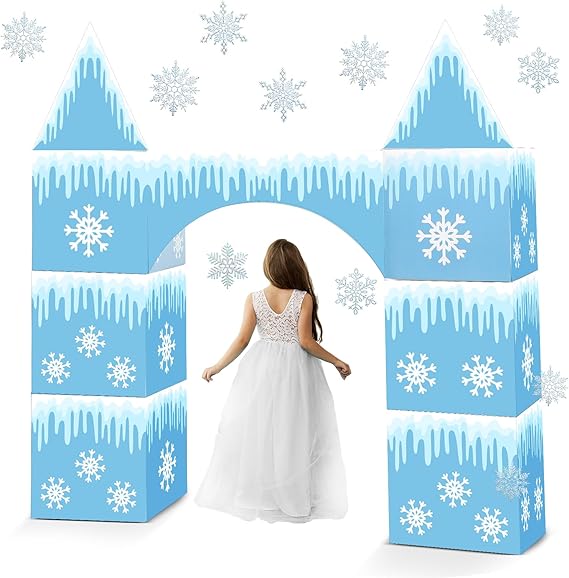 Amazon.com: Bucherry 9 Pcs Wonderland Cardboard Castle Playhouse Large ...