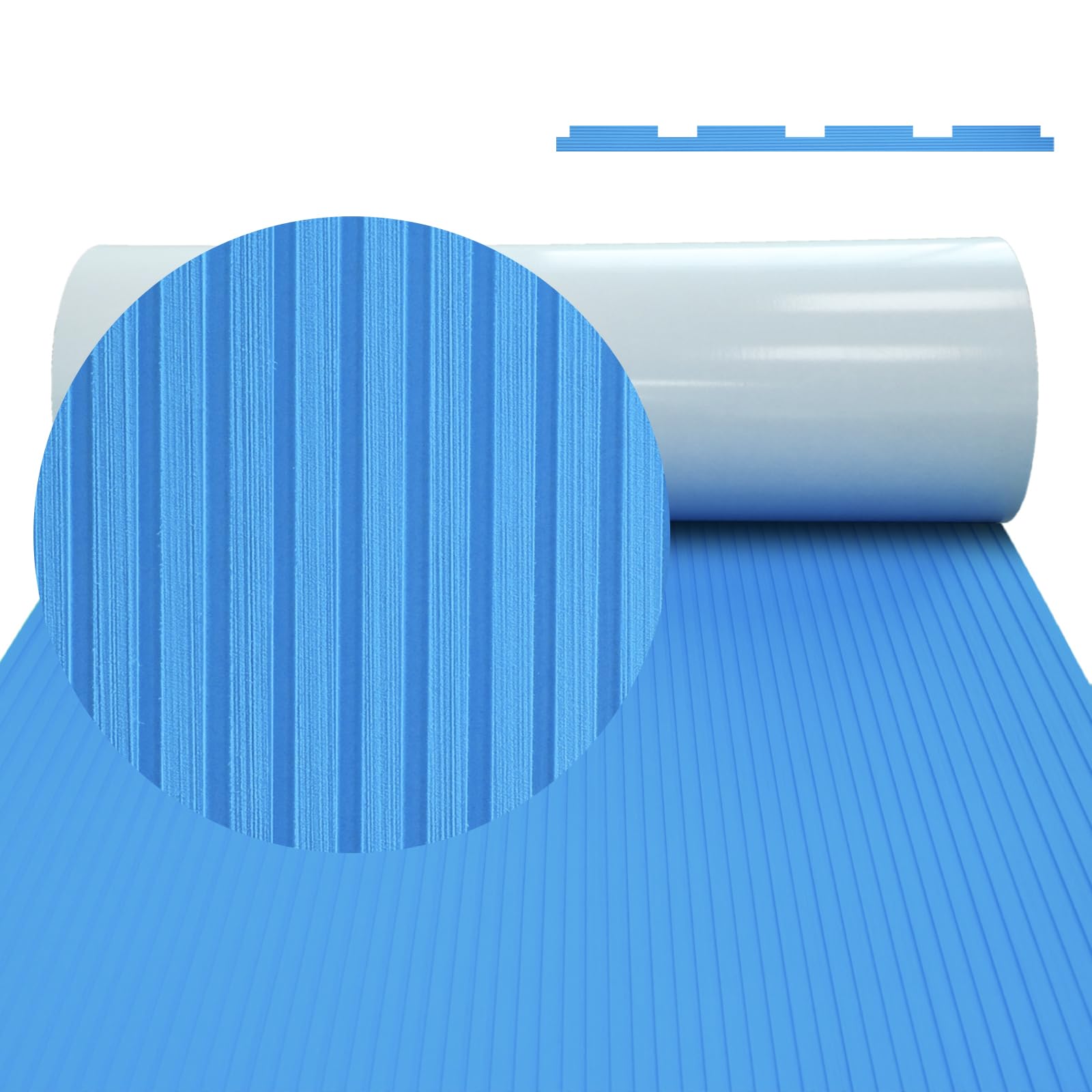 Snapklik.com : EVA Foam Boat Decking Boat Flooring Blue 94"x16" Non ...