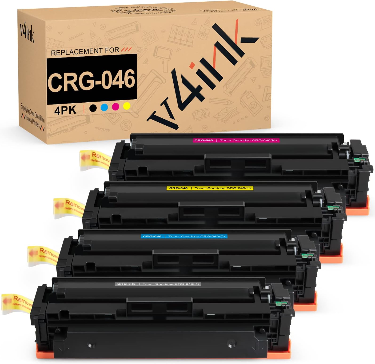 Amazon.com: Canon 046 Toner Cartridge ImageCLASS LBP654Cdw, LBP654Cx ...