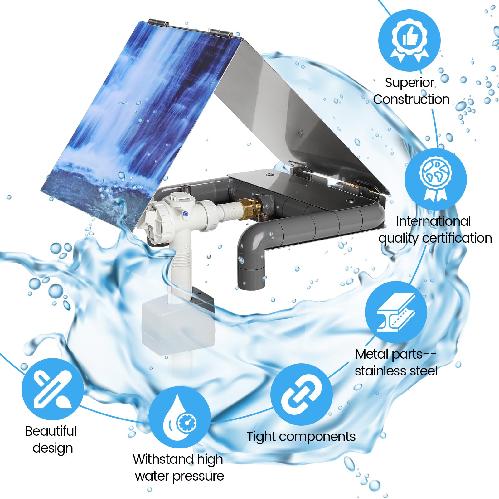 Snapklik.com : Zuomeng Swimming Pool Water Leveler Auto Fill