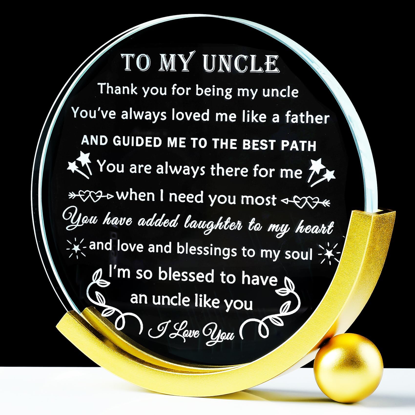 Amazon.com: Thank You Uncle Gifts from Niece, Birthday Gifts for Uncle ...