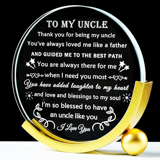 Amazon.com: YWHL Uncle Gifts from Niece Nephew Birthday Gifts for Uncle ...