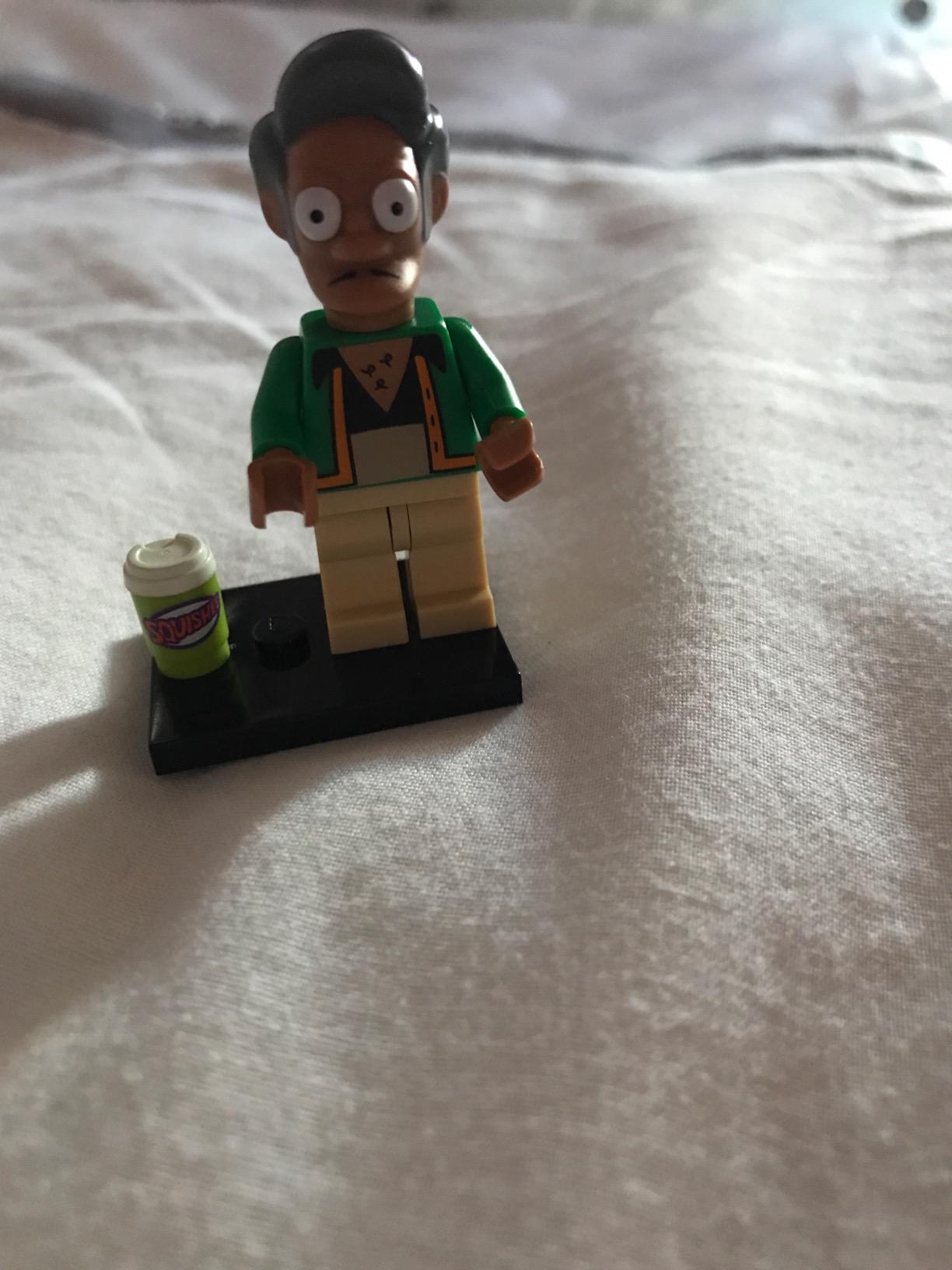 The Simpsons Lego Mini Figure Apu : Amazon.co.uk: Toys & Games