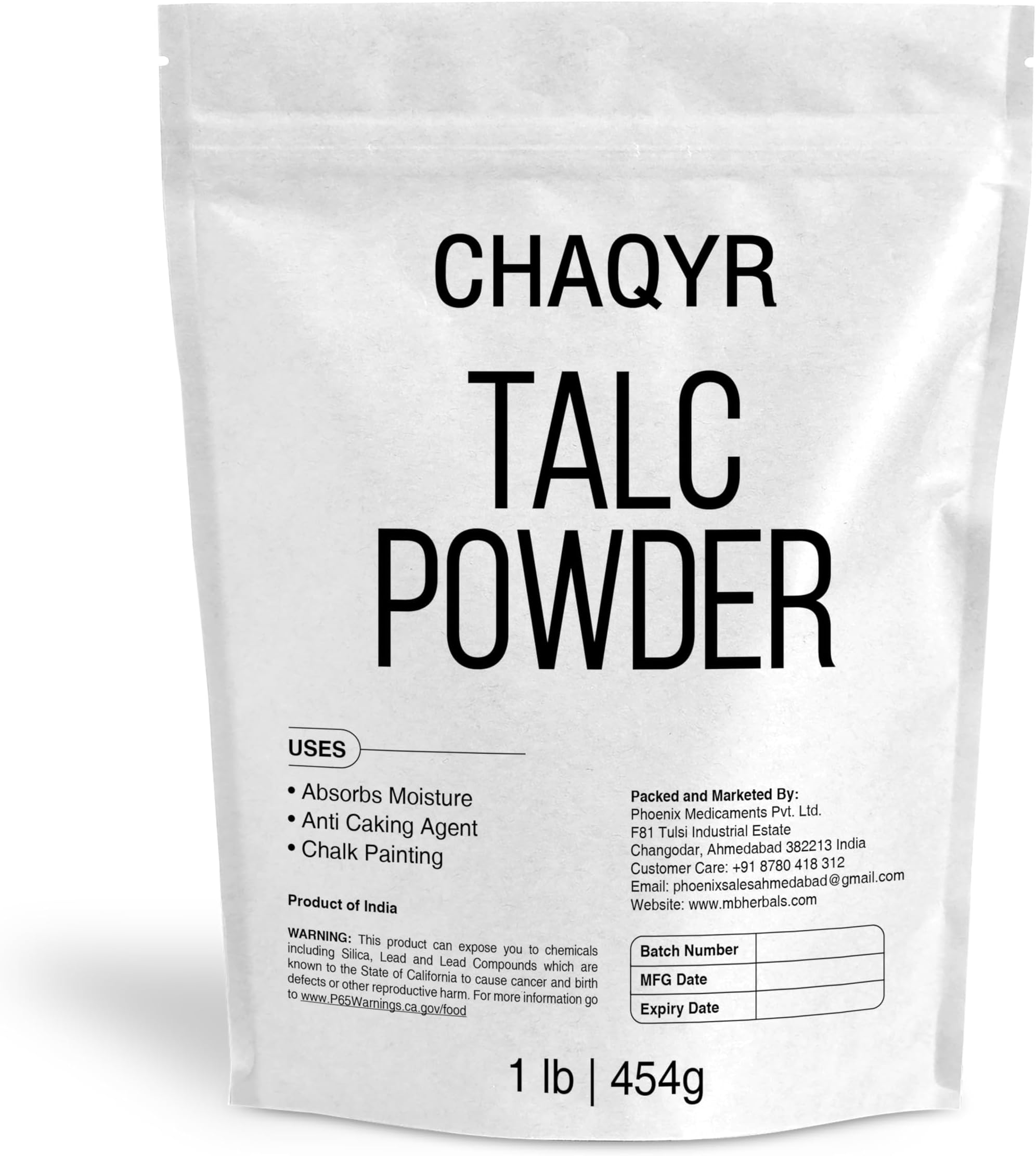 Amazon.com: 1LB Talc Powder Tire Talc Extremely Fine Talc Powder Gray ...