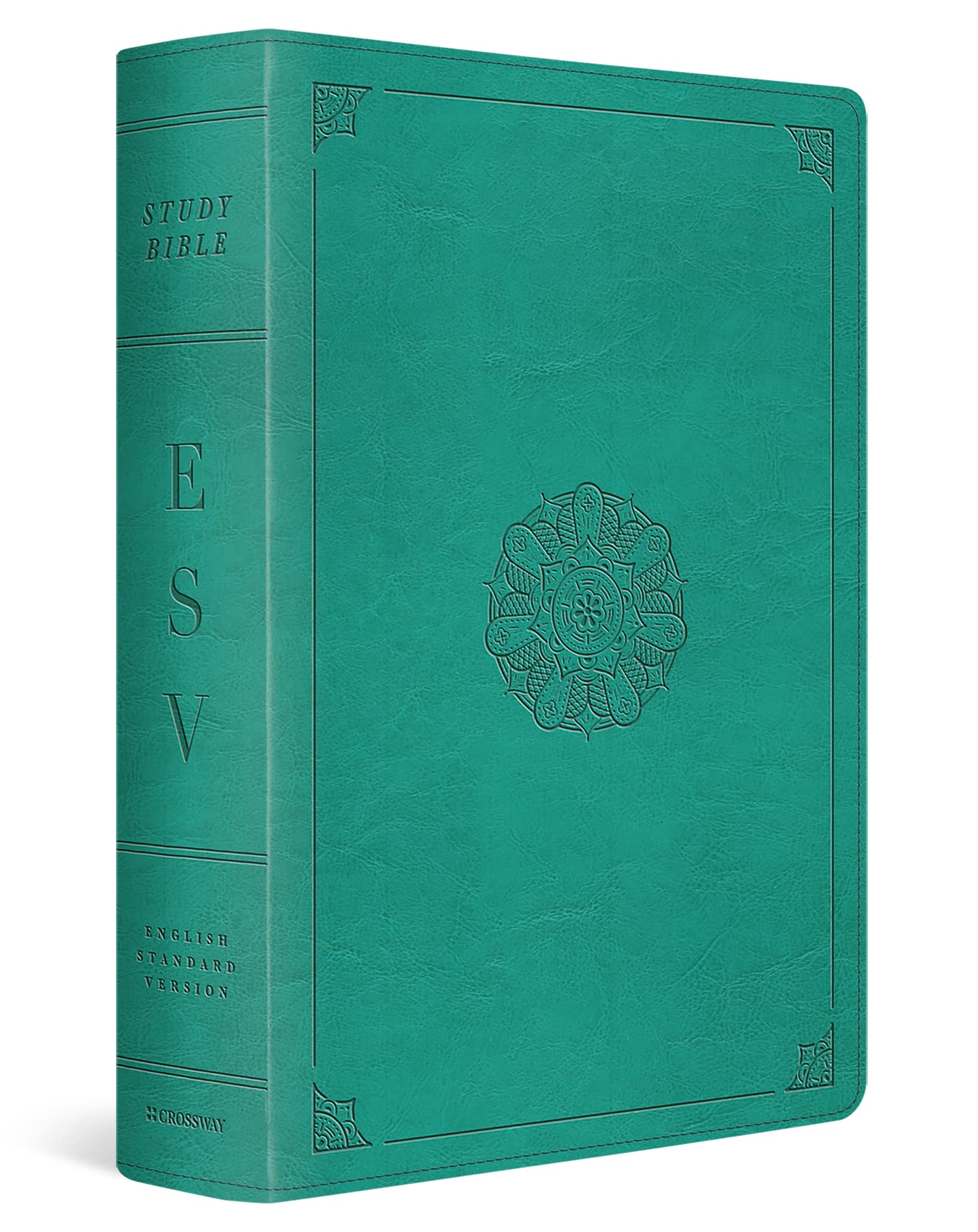 ESV Study Bible (TruTone, Turquoise, Emblem Design): ESV Bibles ...