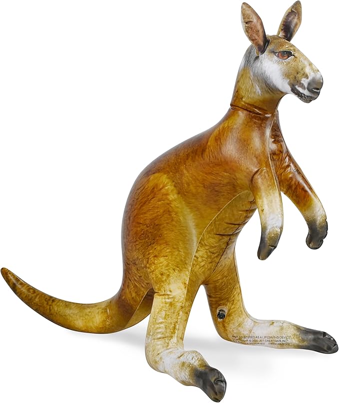 Amazon.com: Jet Creations 40" Long Inflatable Kangaroo, Lifelike Blow ...