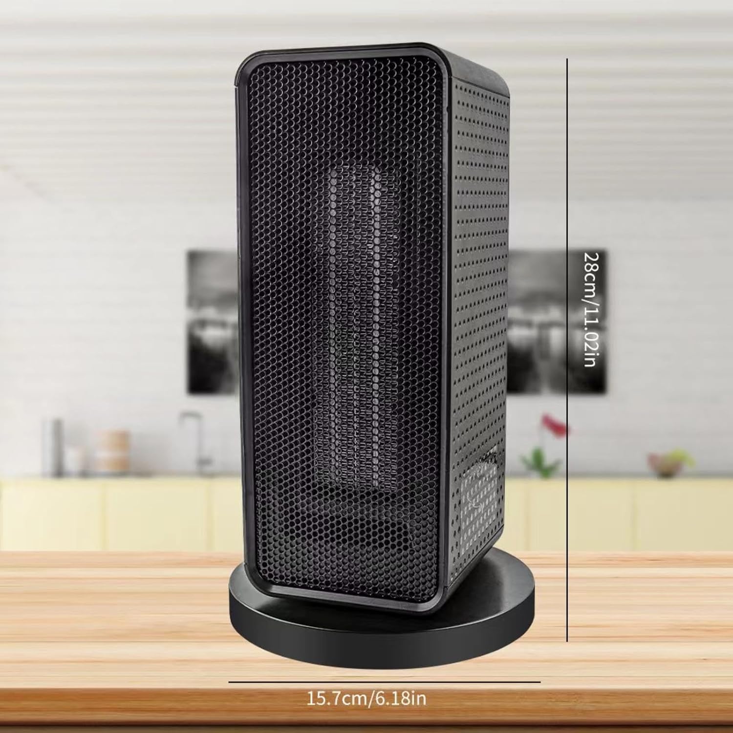 Electric Space Heaters, 1200W Fast Heating Space Heater Small Room ...