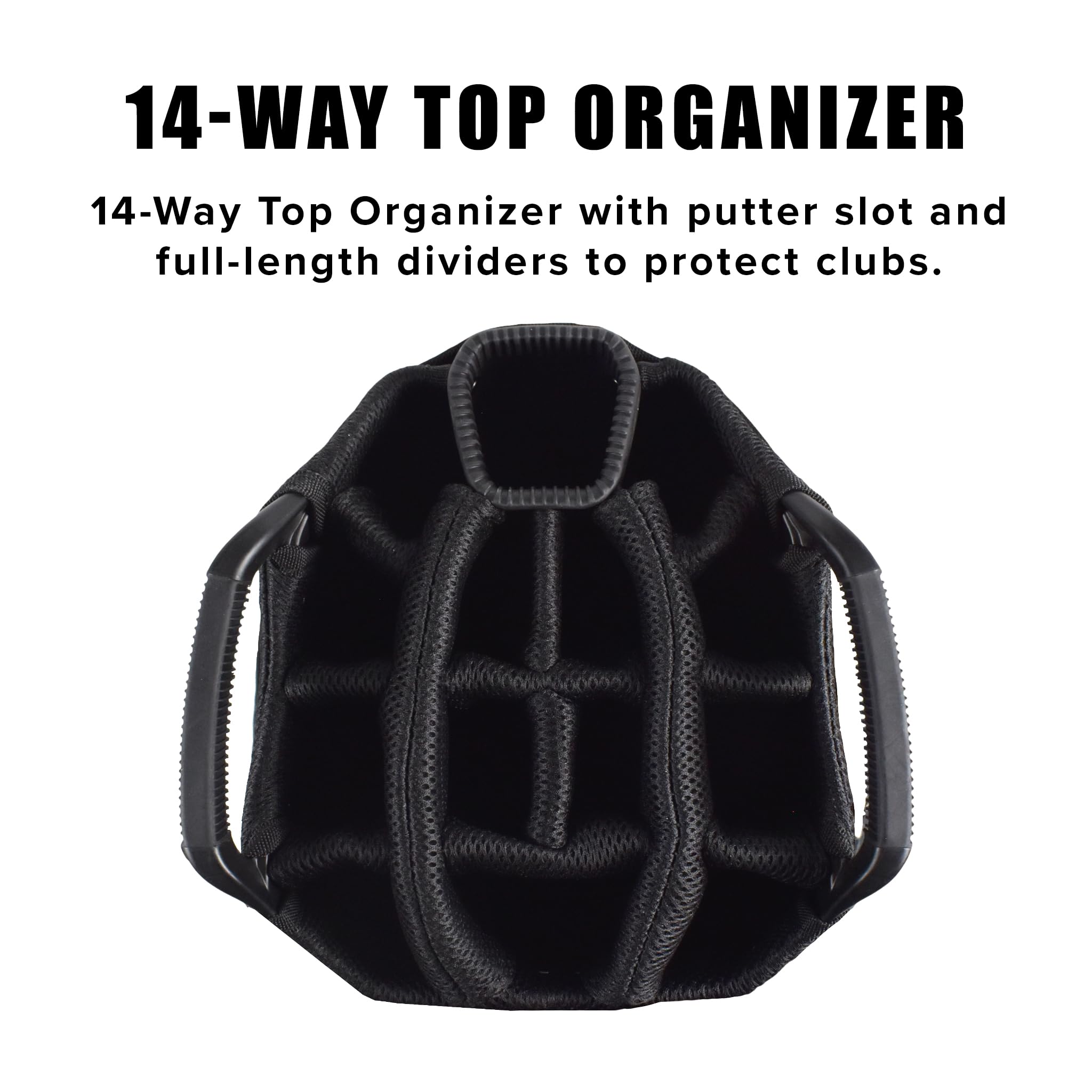 Snapklik.com : Golf 4.5 Premium 14 Way Divider Cart Bag Camo