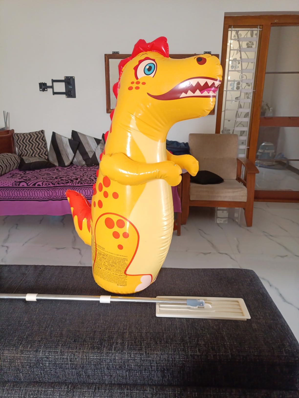 8-bit Hit Me Air Inflated Toy for Kids, a Water and Air Inflated ...