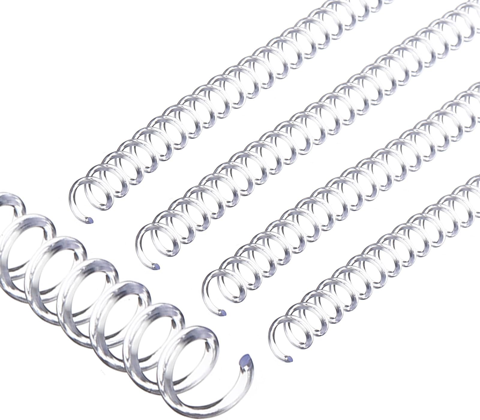 PATIKIL 6mm(1/4") Plastic Spiral Binding Coils, 20 Pcs Binding Spirals ...