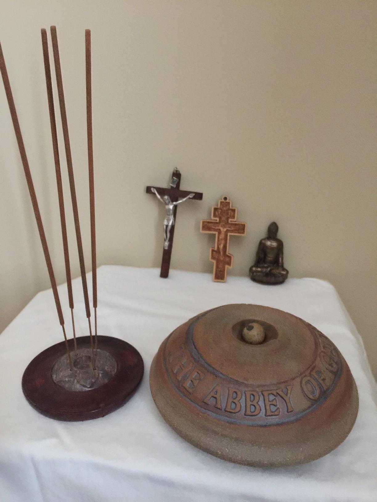 Amazon.com: Catholic Incense Gift Set with Holy Card : Home & Kitchen