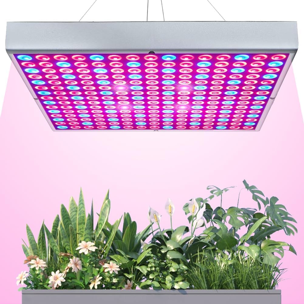Amazon.com: Hytekgro LED Grow Light 225 LEDs Plant Lights Red Blue ...