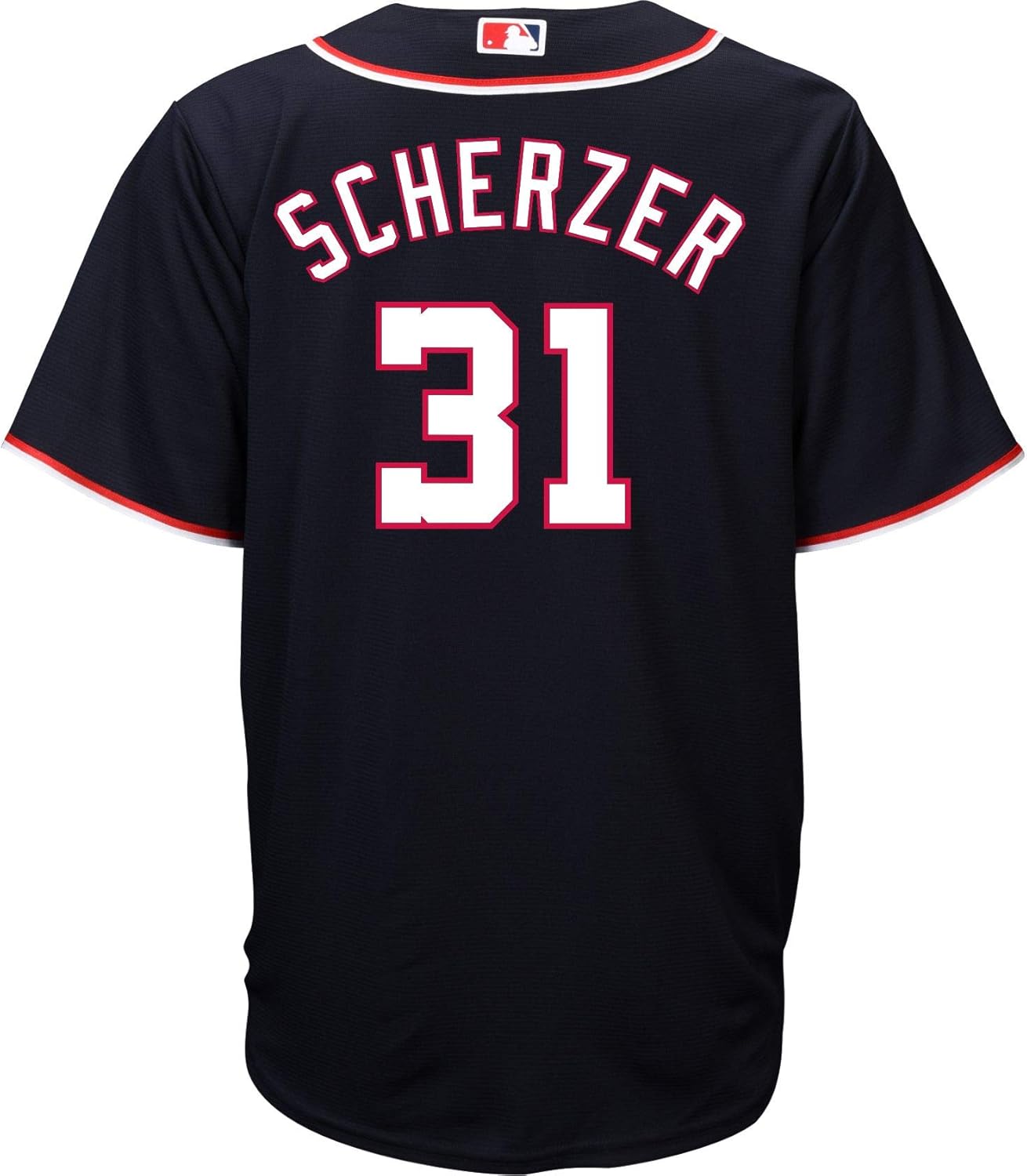 Amazon.com: Max Scherzer Washington Nationals Youth 8-20 Navy Alternate ...