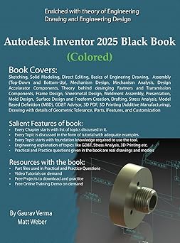 Buy Autodesk Inventor 2025 Black Book Book Online at Low Prices in India | Autodesk Inventor ...