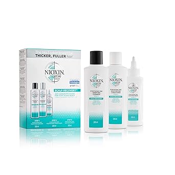 Amazon.com: Nioxin Scalp Recovery Anti-Dandruff System Kit for Itchy ...
