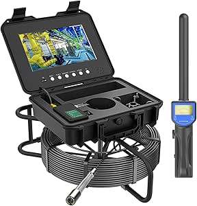 Amazon.co.jp: Sewer Camera with Locator and 512Hz Transmitter, Pipe ...