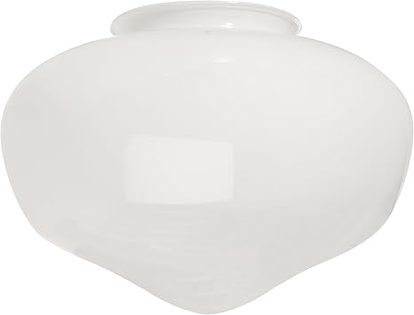 Craftmade K068 Globe Schoolhouse Fan Fitter Glass, 4" Neck Diameter ...