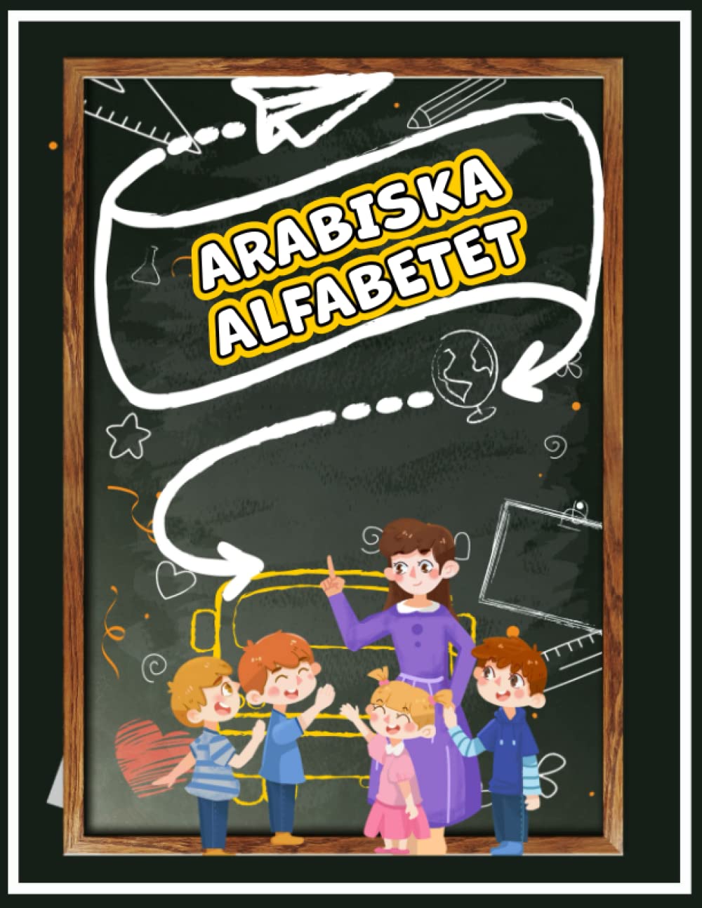 Arabiska Alfabetet Arbetsbok For Handskrift Med Arabiska Alfabetet For ...