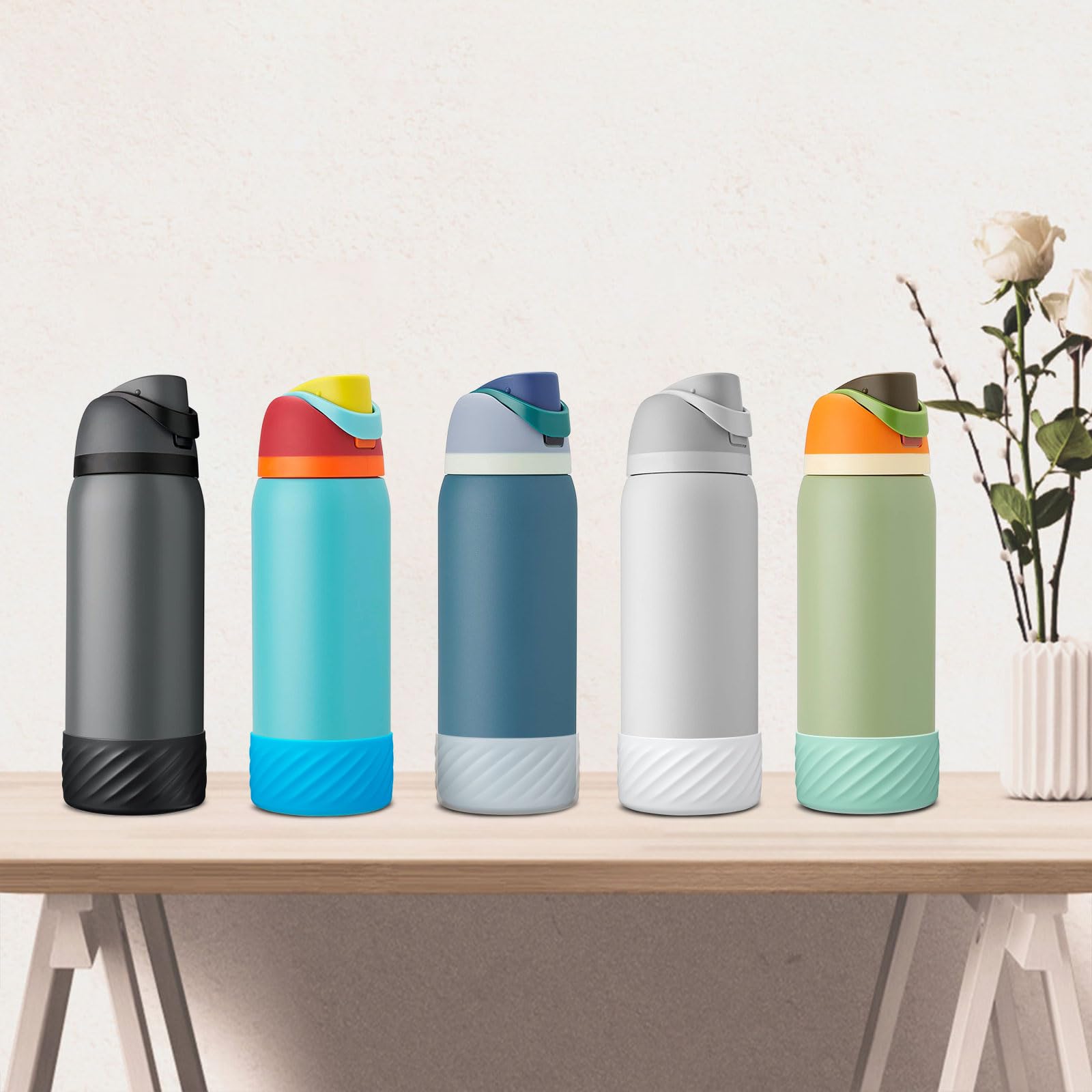 Snapklik.com : Silicone Boot For Owala 40 OZ Water Bottle, Boots ...