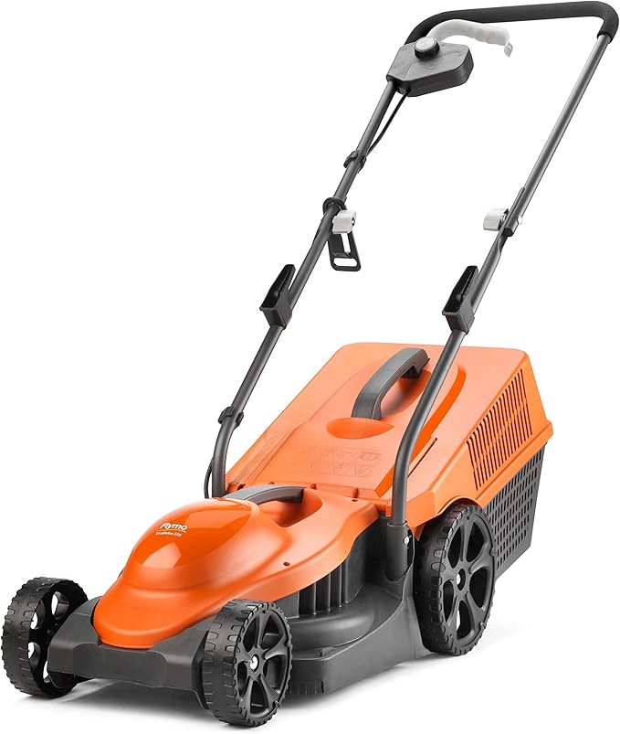 Flymo SimpliMow 320 Wheeled Electric Lawnmower - 1000 W Motor, 30 cm ...