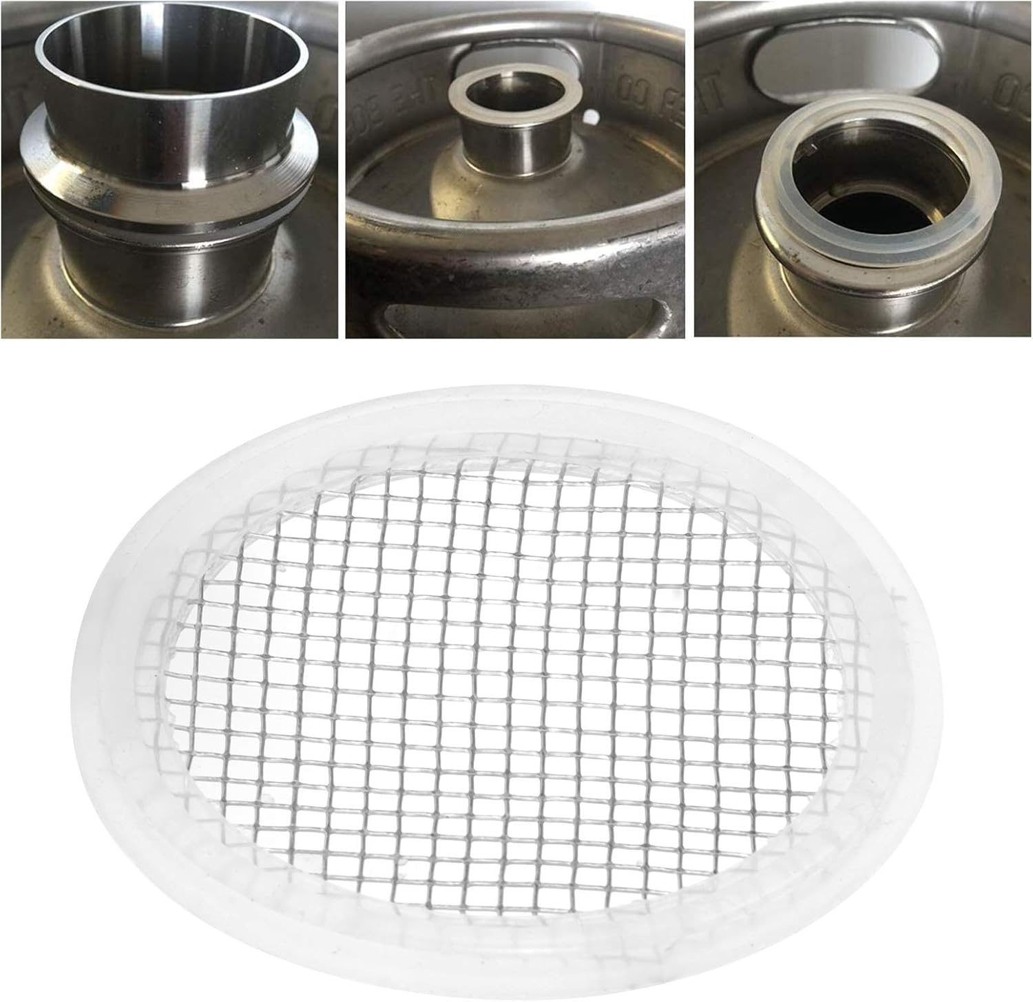 Amazon.com: Stainless Steel Gasket, 2in Stainless Steel Gasket Mesh ...