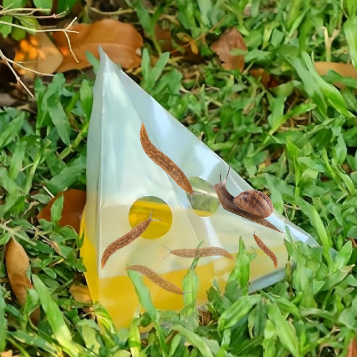 Slug Traps for Garden - 20Pcs Snail and Slug Beer Traps Slug Killer ...