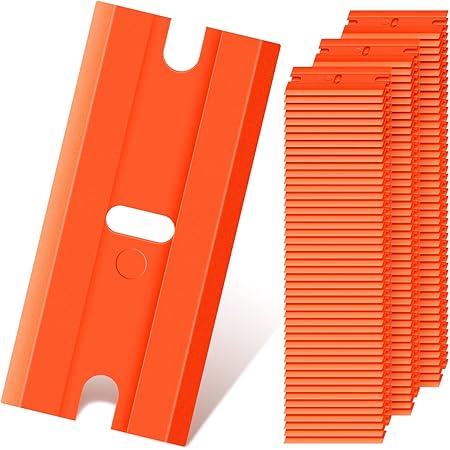 Amazon.com: miniscraper 1 Pack (100pcs) 2X-Plus Double Edged Plastic ...