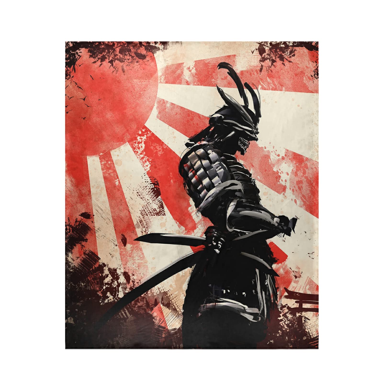 Japanese Samurai Flag