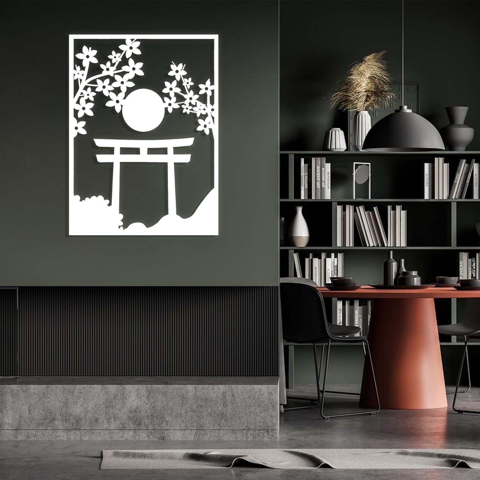 Japanese Gates And Walls Handmadetneonsign Torii Gate Metal Wall Art