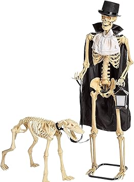 Amazon.com: Fun Express 5 Ft Tall Sound Activated Animated Gothic ...