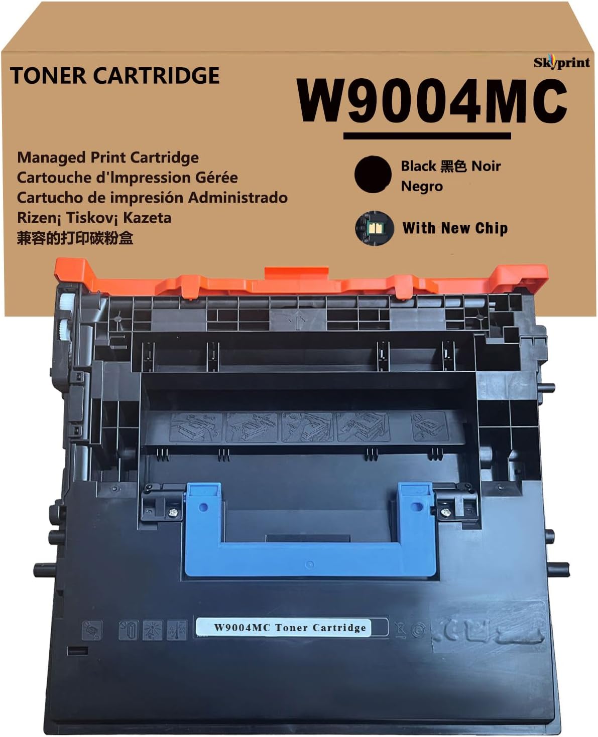 Amazon.com: W9004MC Toner Cartridge Black with New Chip Compatible with ...
