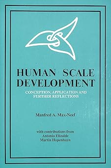 Human Scale Development Conception Application and Further Reflections ...