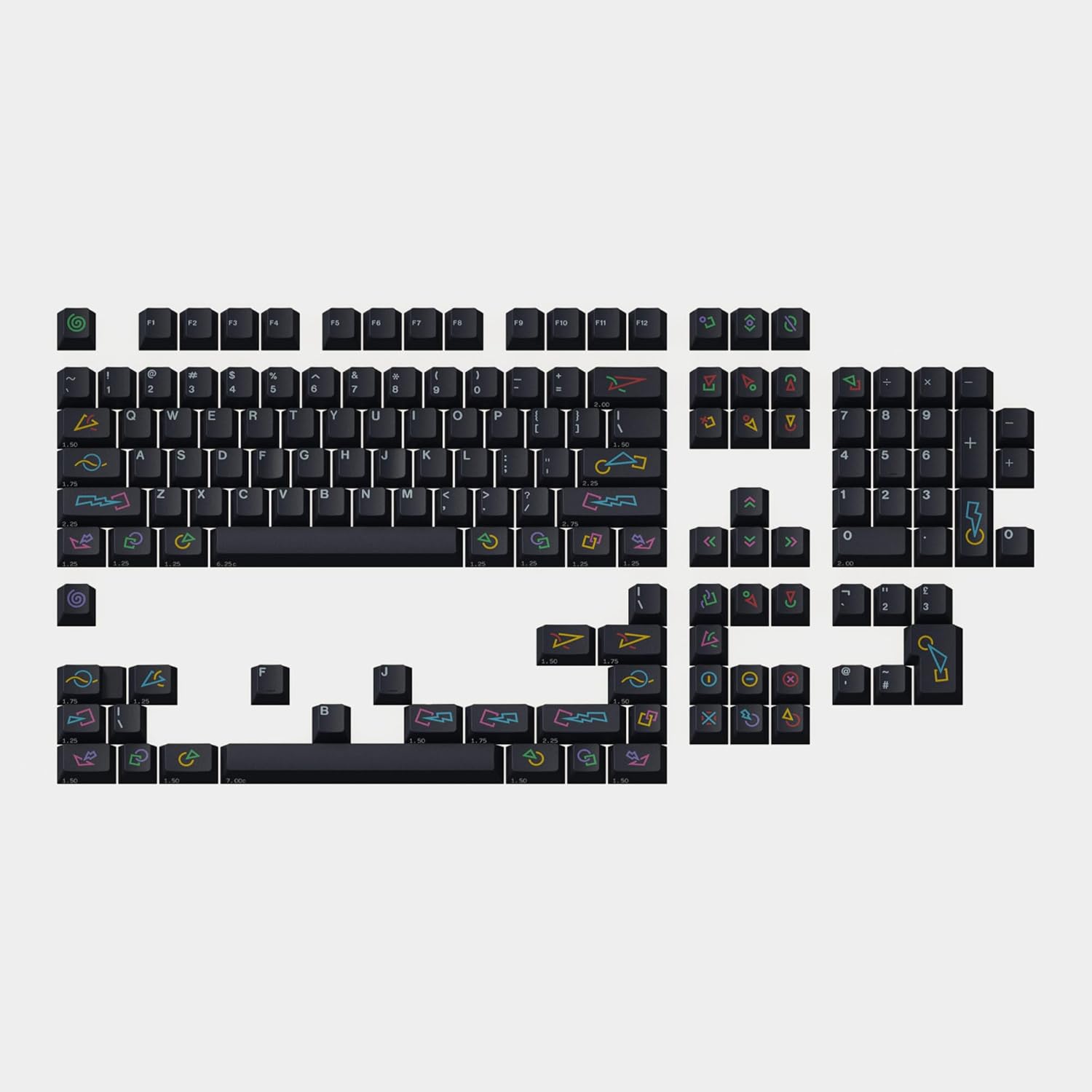 Amazon.com: Space Cables GMK CYL Polybius Custom Mechanical Gaming ...