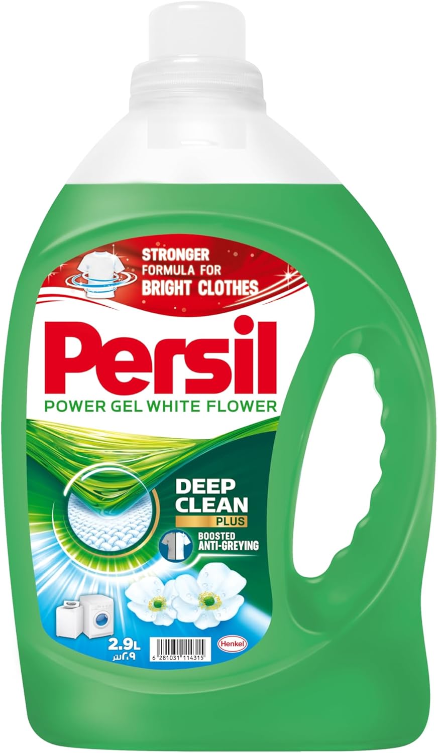 Persil Power Gel Liquid Laundry Detergent, With Deep Clean Technology ...