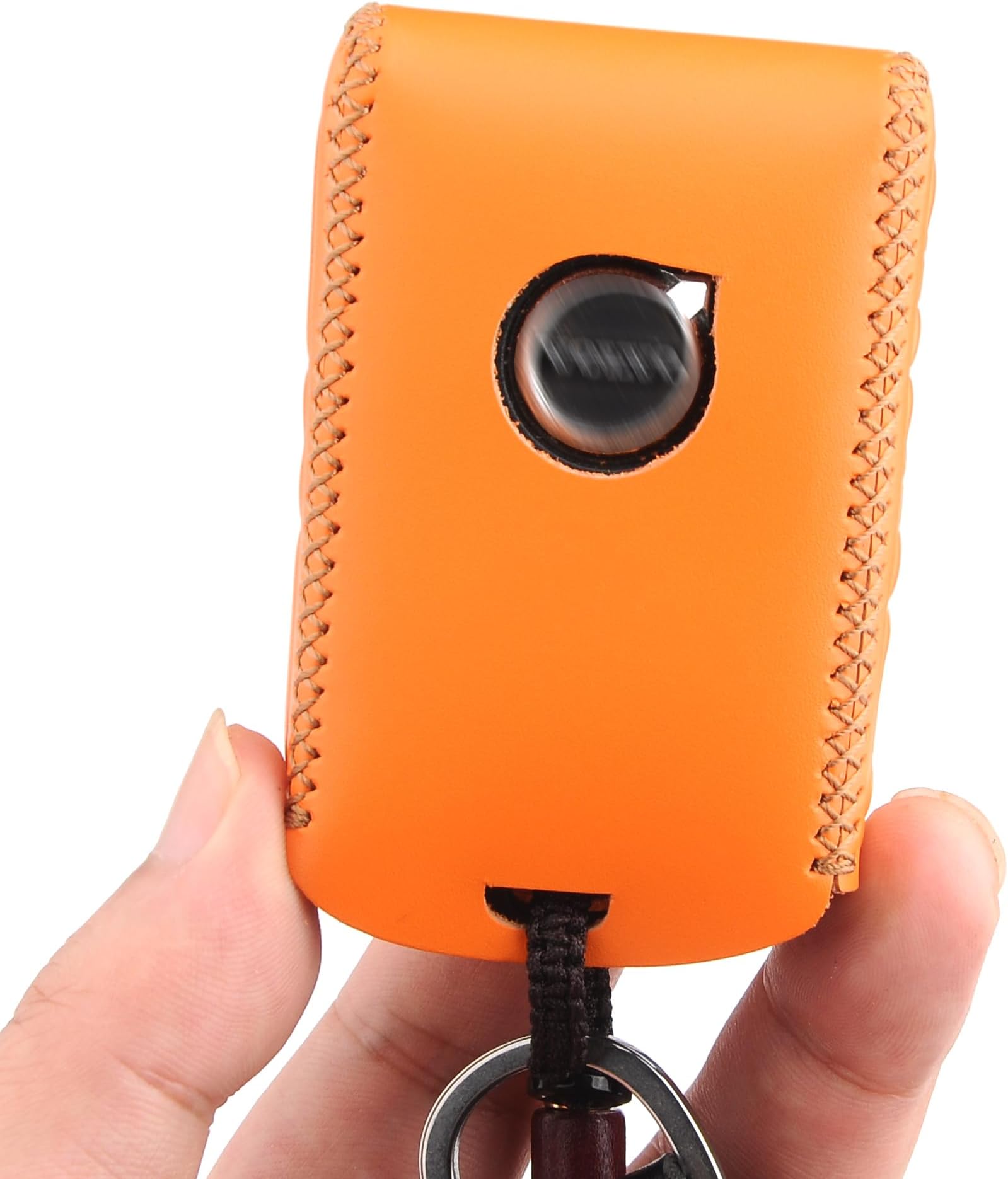 Amazon.com: UTFT-17 Key Fob Cover for with Gold Keychain Key Shell fits ...