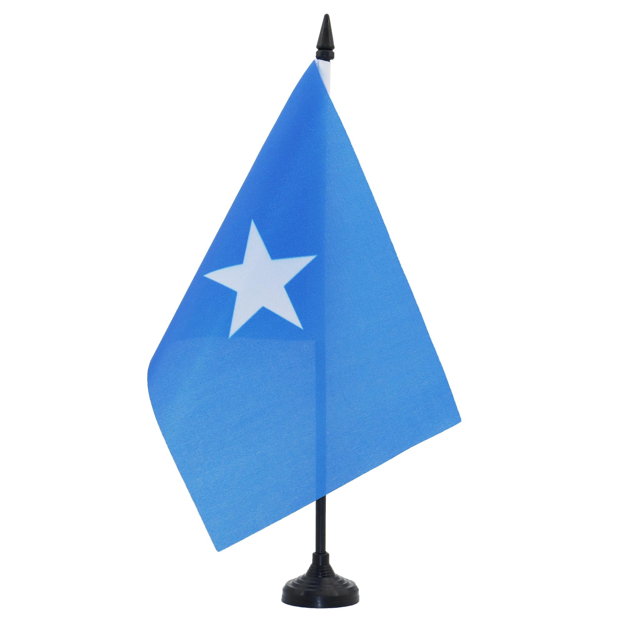 Amazon.com : Somalia Table Flag 5'' x 8'' - Somali Desk Flag 21 x 14 cm ...