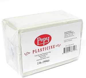 Amazon.com: Pepy Reusable and Non-Drying Oil-Based Plasticine Modeling ...