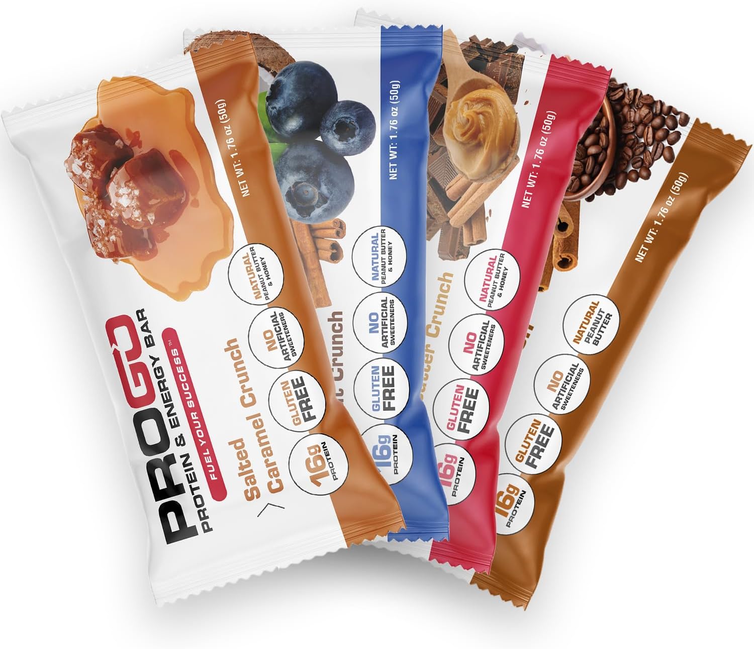 Amazon.com : Snack Bars | Starter Pack (4-Count Variety Pack) : Health ...